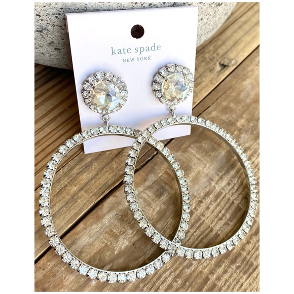 kate spade | Jewelry | Kate Spade Statement Hoops | Poshmark